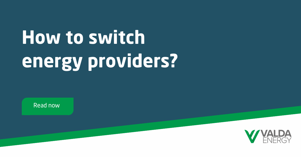 How to switch energy providers?